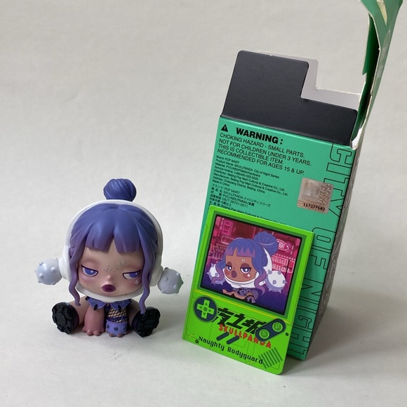 Accents | Skullpanda Blind Box Naughty Bodyguard Figurine Purple ...